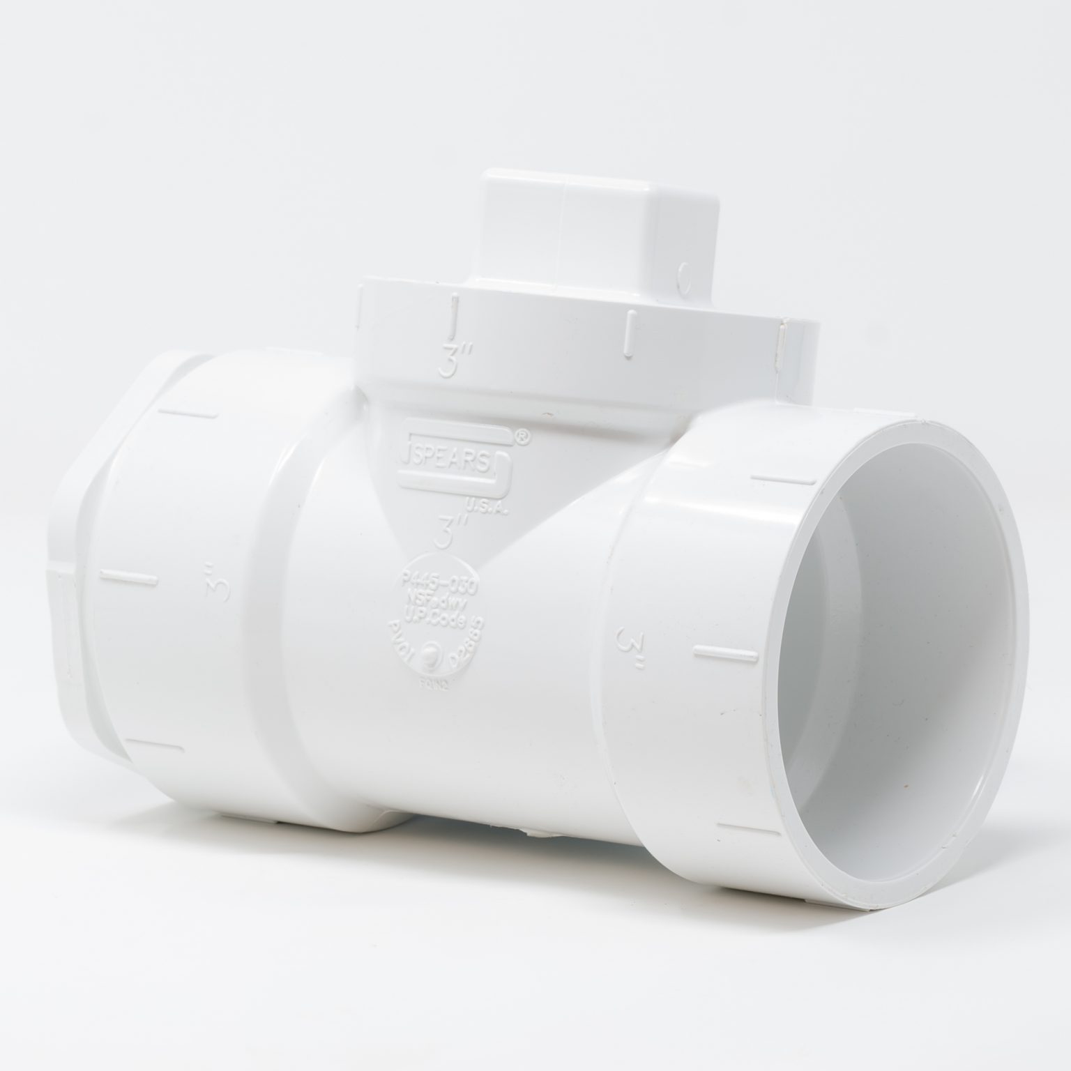 3″ PVC Clean Out with 2″ Reducer – Sacramento Koi