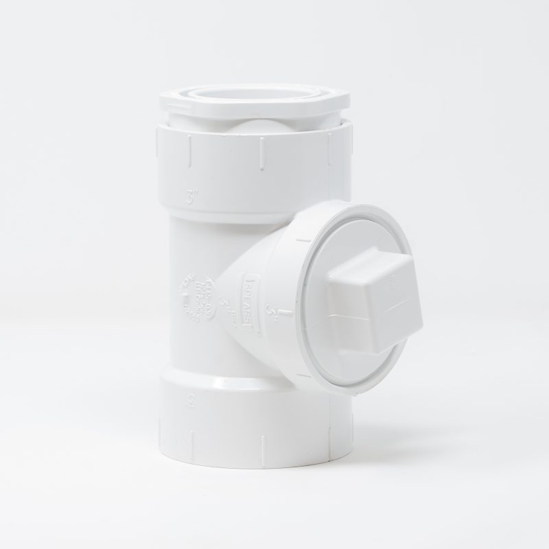 3″ PVC Clean Out with 2″ Reducer – Sacramento Koi