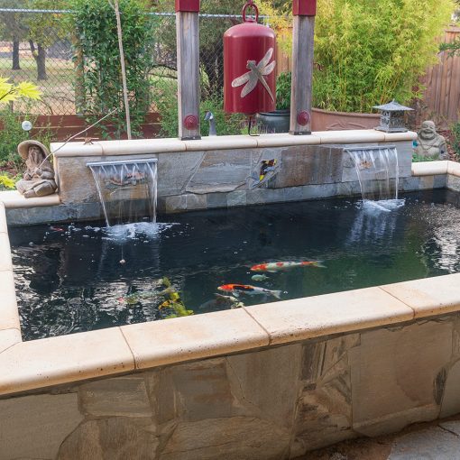 LED Sheer Descent Waterfalls – Sacramento Koi