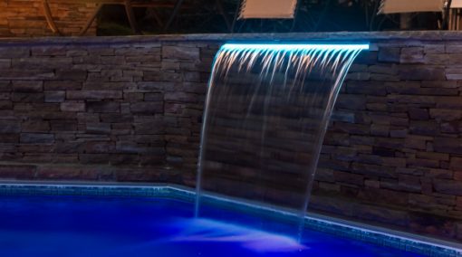 LED Sheer Descent Waterfalls – Sacramento Koi