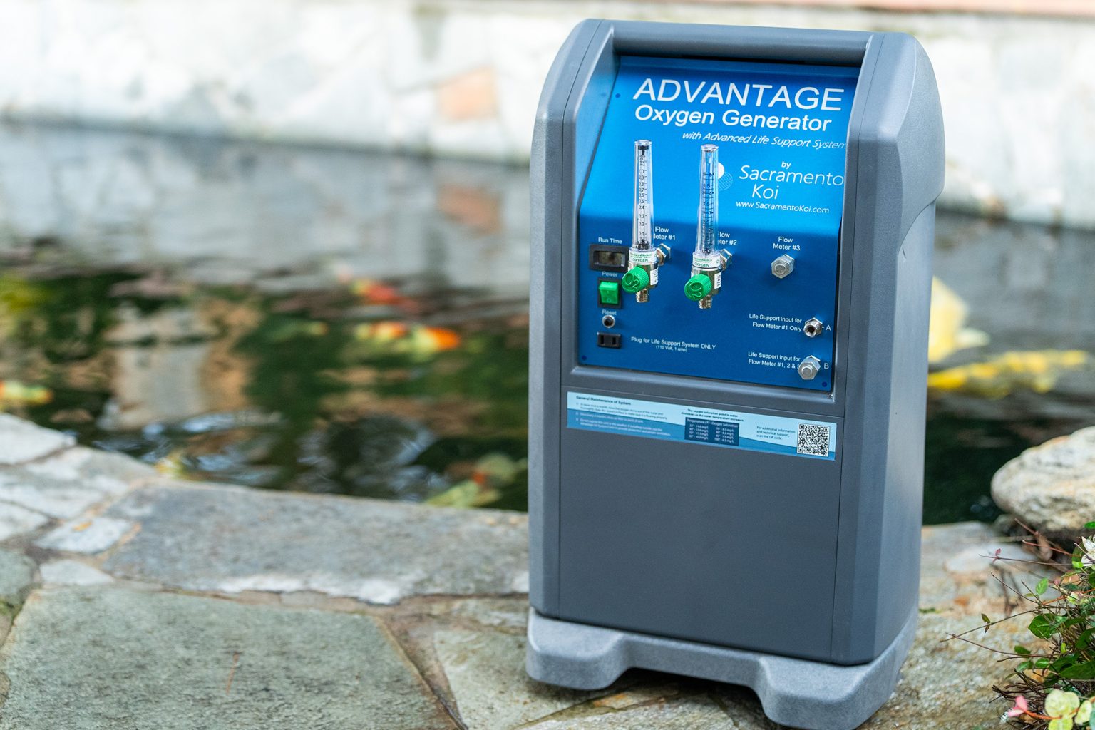 Advantage Oxygen System – Sacramento Koi