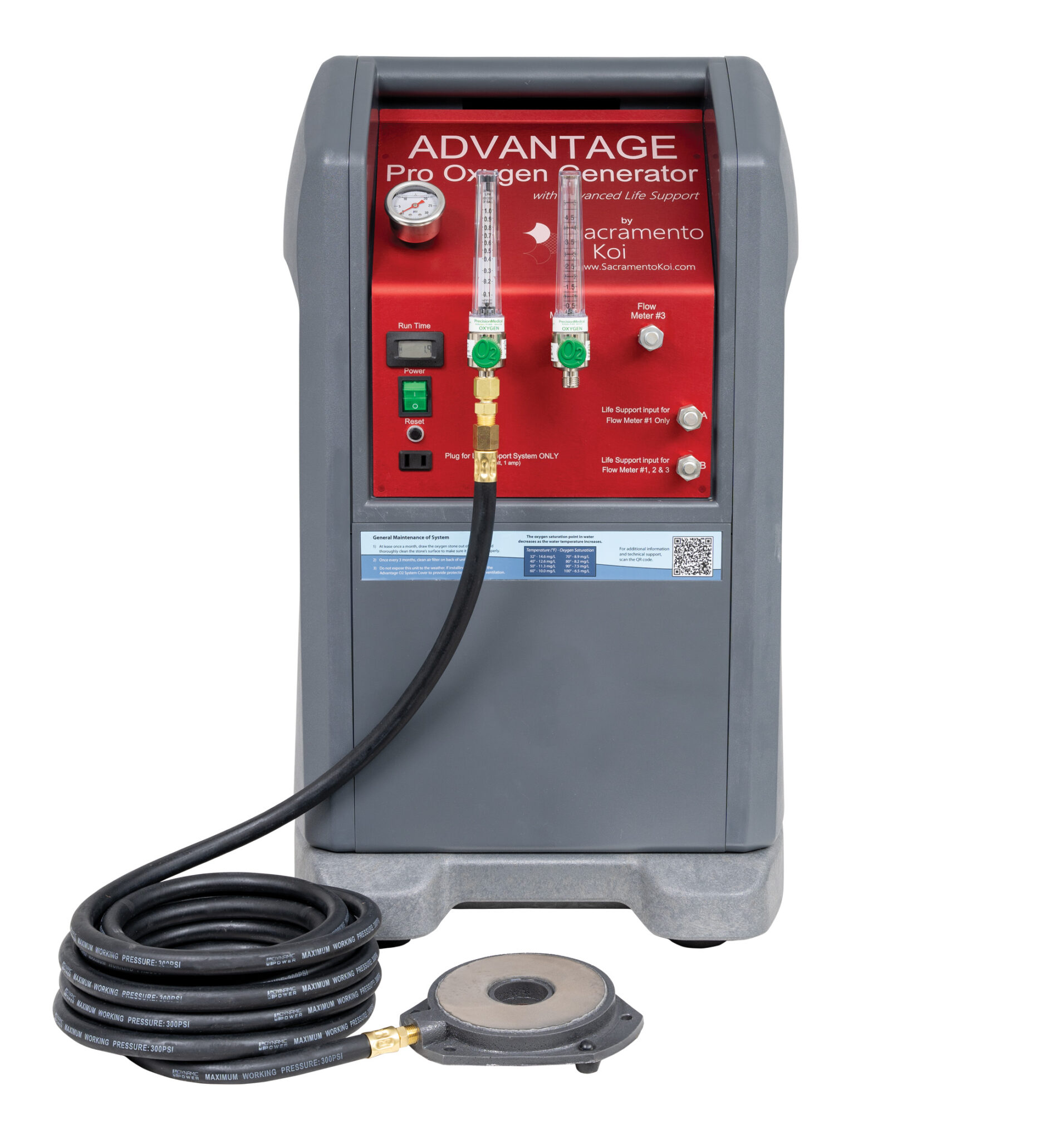 Advantage Oxygen System – Sacramento Koi